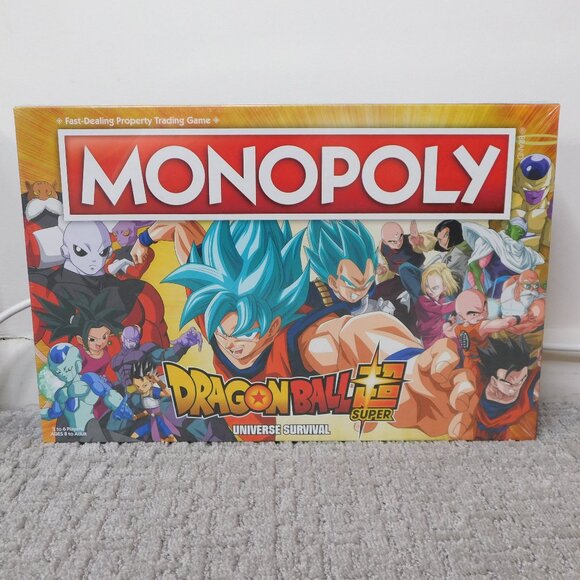 USAOPOLY | Games | Dragon Ball Z Super Monopoly Board Game Universe ...